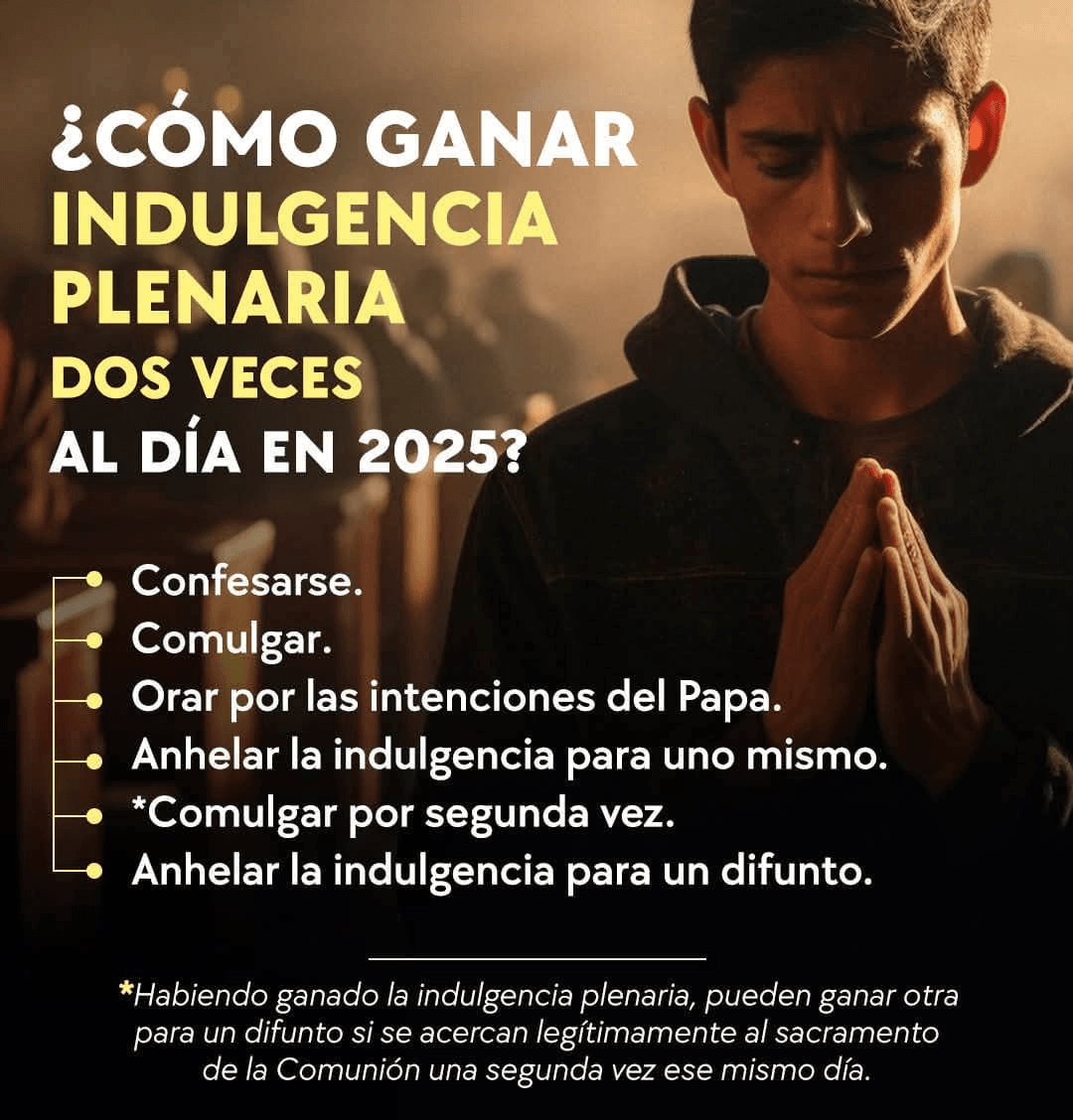 Como conseguir la Indulgencia Plenaria en el Jubileo 2025